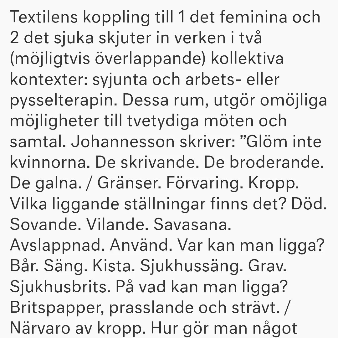 Något har uppluckrats i gränsen mellan kroppen och världen – Anna ...